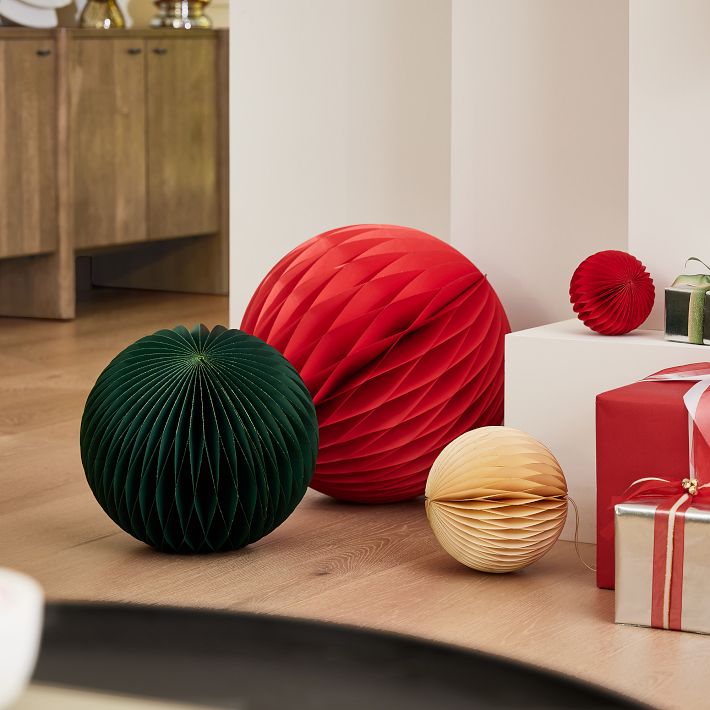 Decorative Paper Ball Objects | West Elm