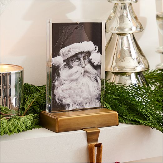 Picture Frame Stocking Holder | West Elm