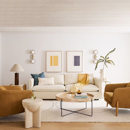 Monti Lava Stone Side Table (15") | West Elm