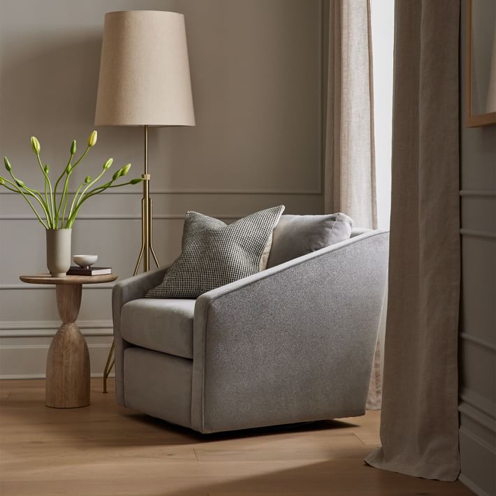 Tessa Deco Swivel Chair | West Elm