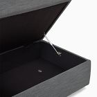 Enzo Storage Ottoman | West Elm