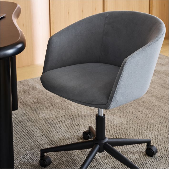 Deacon Swivel Office Chair | West Elm
