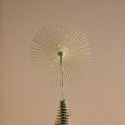 Glitter Starburst Tree Topper | West Elm