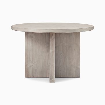 Santa Rosa Round Dining Table (48") | West Elm