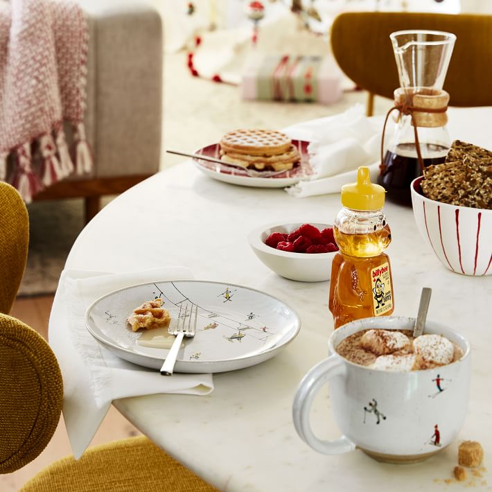 Holiday Skier Dinnerware | West Elm