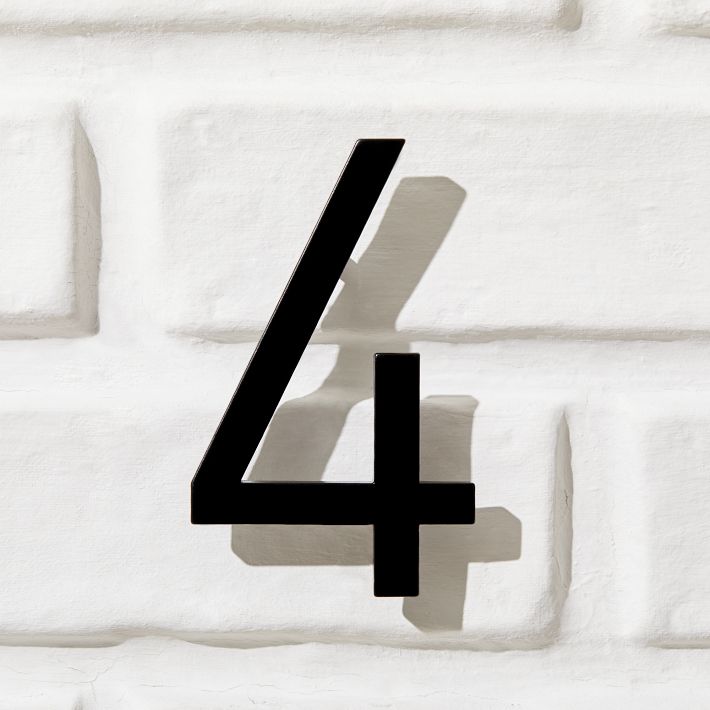 Modernist House Numbers | West Elm