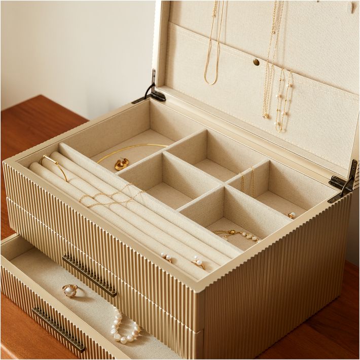 Modern Fluted Jewelry Boxes | West Elm