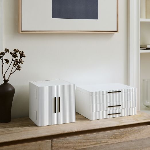 Modern Fluted Jewelry Boxes | West Elm