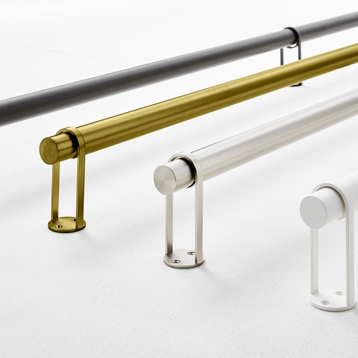 Simple Curtain Rod | West Elm