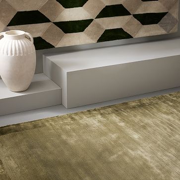 TENCEL™ Frame Rug | West Elm