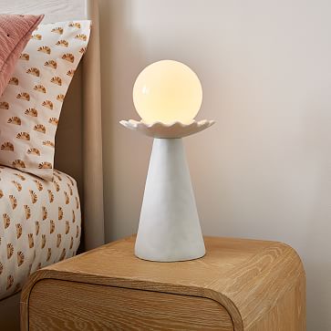 Organic Shapes Table Lamp (17") | West Elm