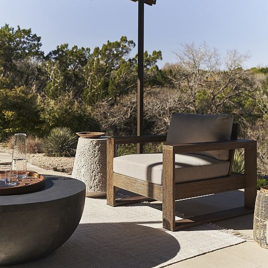 Portside Outdoor Lounge Chair | West Elm