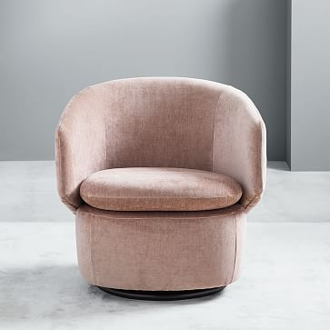 Open Box: Crescent Swivel Chair | West Elm