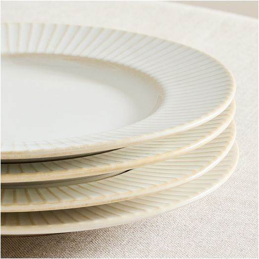Textured Stoneware Dinner Plate Sets | West Elm
