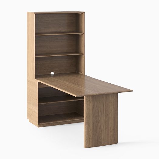 Anton Peninsula Desk (74") | West Elm