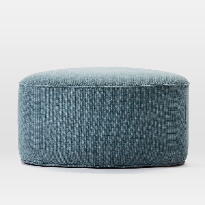 Open Box: Pebble Ottoman - Large | West Elm