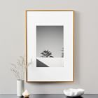 Metal Gallery Picture Frame - Matte Gold | West Elm