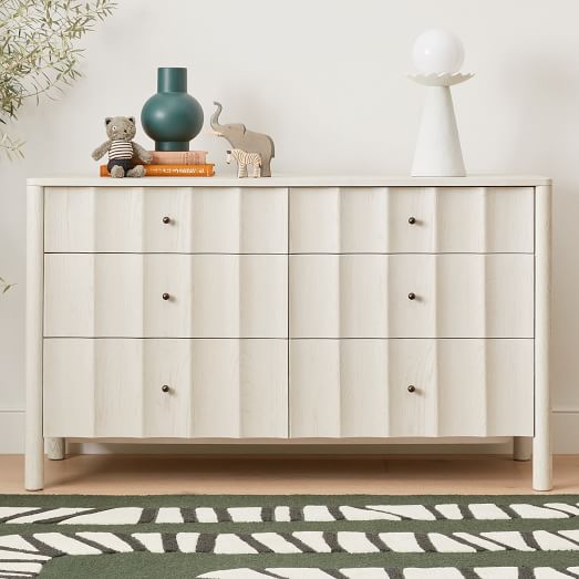 Scalloped 6-Drawer Dresser (56") | West Elm