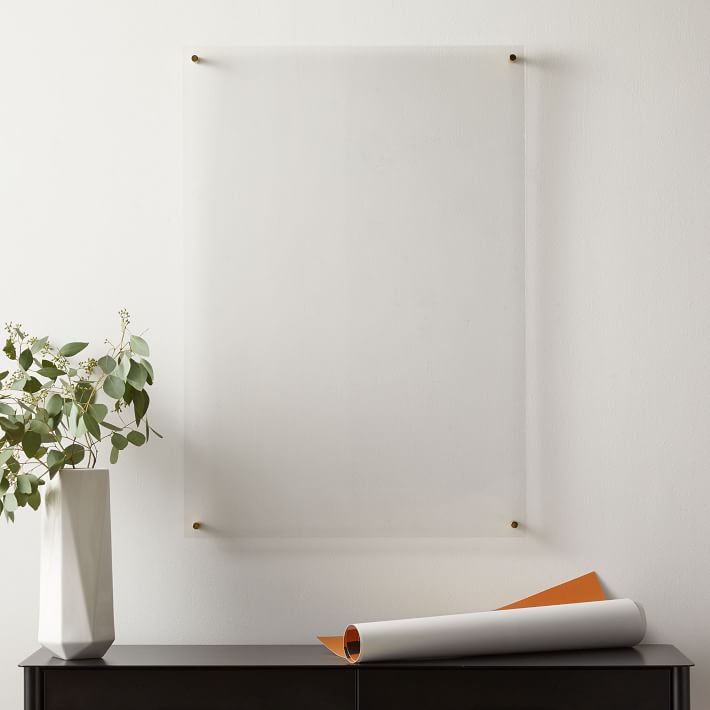 Modern Acrylic Poster Frame | West Elm