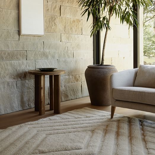 Colin King Washed Ficonstone Planters | West Elm