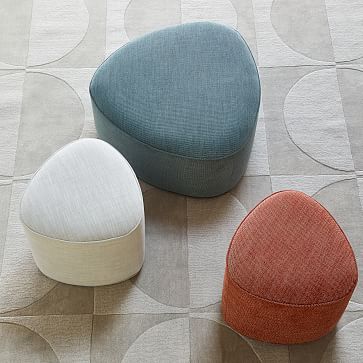 Open Box: Pebble Ottoman - Large | West Elm