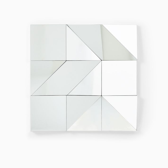 Square Mosaic Wall Mirror | West Elm