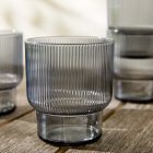 Fluted Acrylic Short Drinking Glass Sets | West Elm