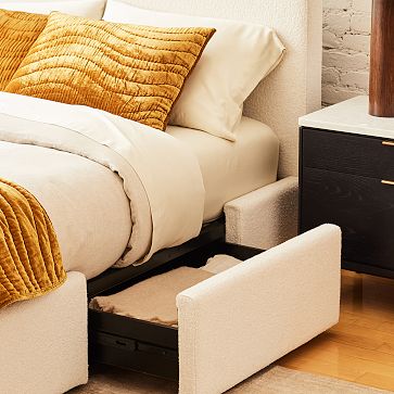 Emmett Nontufted Side Storage Bed | West Elm