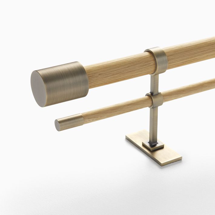 Mid-Century Curtain Rod | West Elm