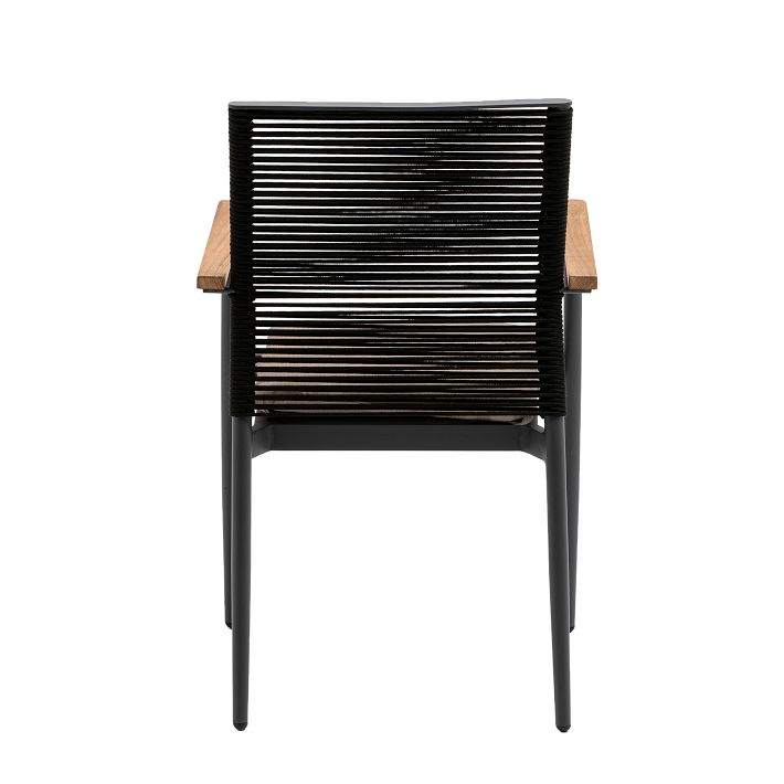 Rope-Wrapped Outdoor Dining Chair (Set of 2) | West Elm
