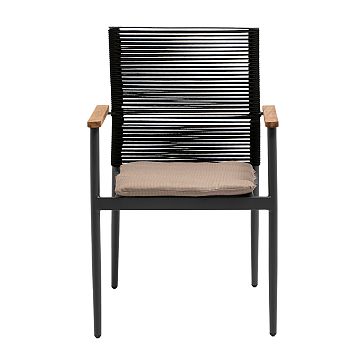 Rope-Wrapped Outdoor Dining Chair (Set of 2) | West Elm
