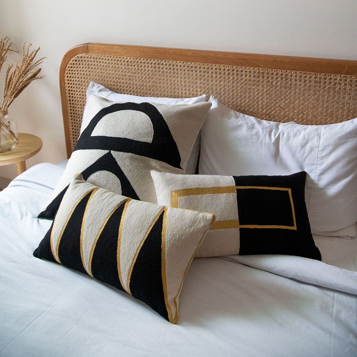 Leah Singh Tribeca Moon Pillow Cover | West Elm