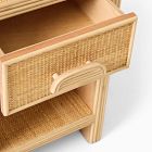 Willow Rattan Nightstand (16") | West Elm