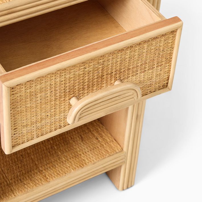 Willow Rattan Nightstand (16") | West Elm
