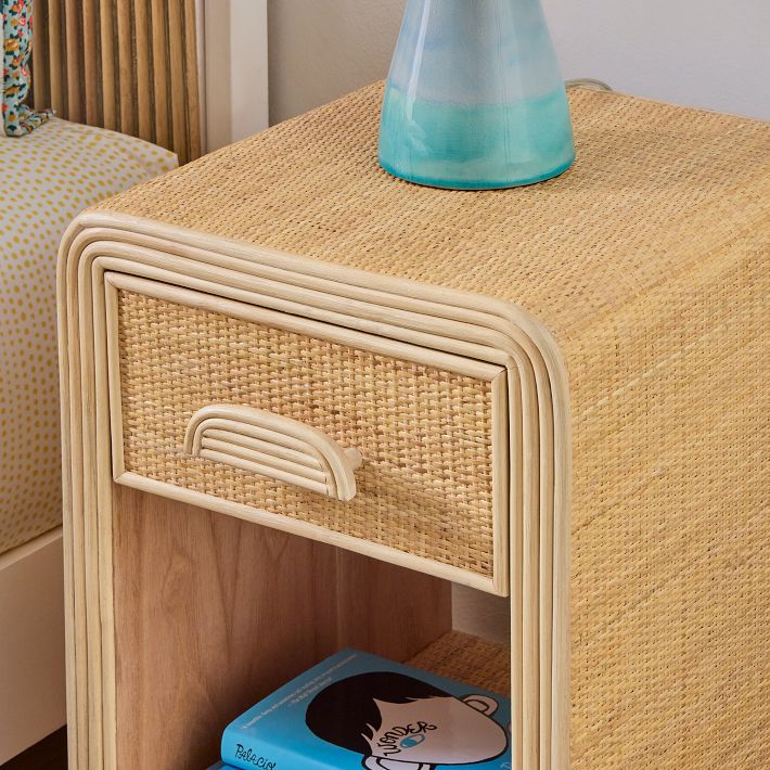 Willow Rattan Nightstand (16") | West Elm