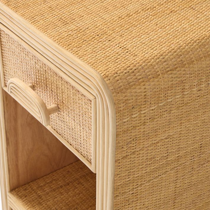 Willow Rattan Nightstand (16") | West Elm