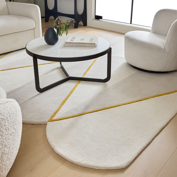 Pop Scalloped Rug | West Elm