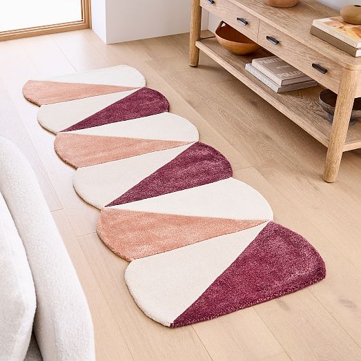 Pop Scalloped Rug | West Elm