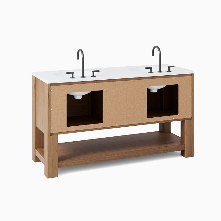 Graham Double Bathroom Vanity (60") | West Elm