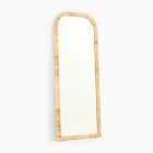 Woven Arch Floor Mirror | West Elm