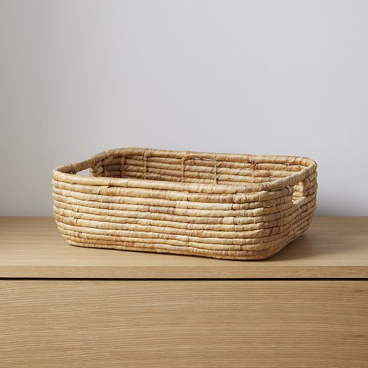 Woven Seagrass Underbed Baskets | West Elm
