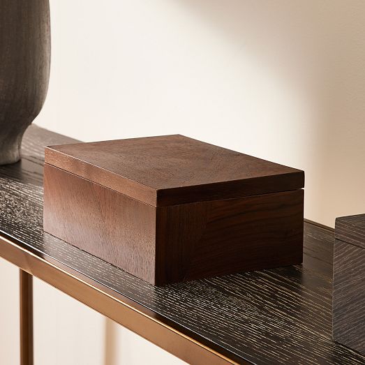 Modern Marquetry Wood Boxes | West Elm
