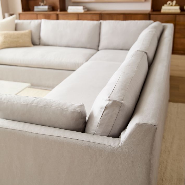 Slipcover L Shaped Sectional