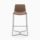 Slope Bar & Counter Stool | West Elm