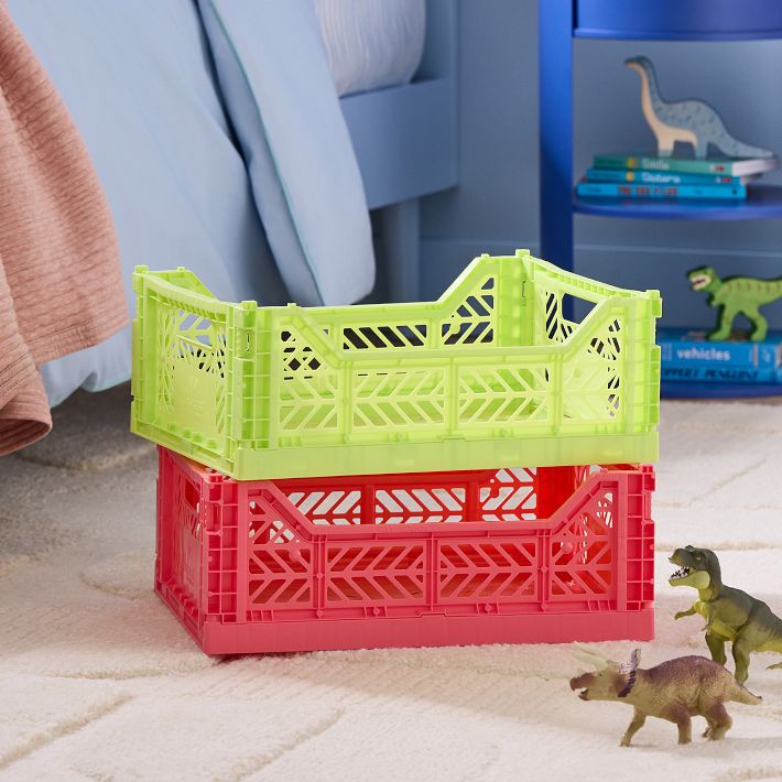 Folding Storage Crate | West Elm