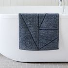 Triangle Sculpted Bath Mat | West Elm