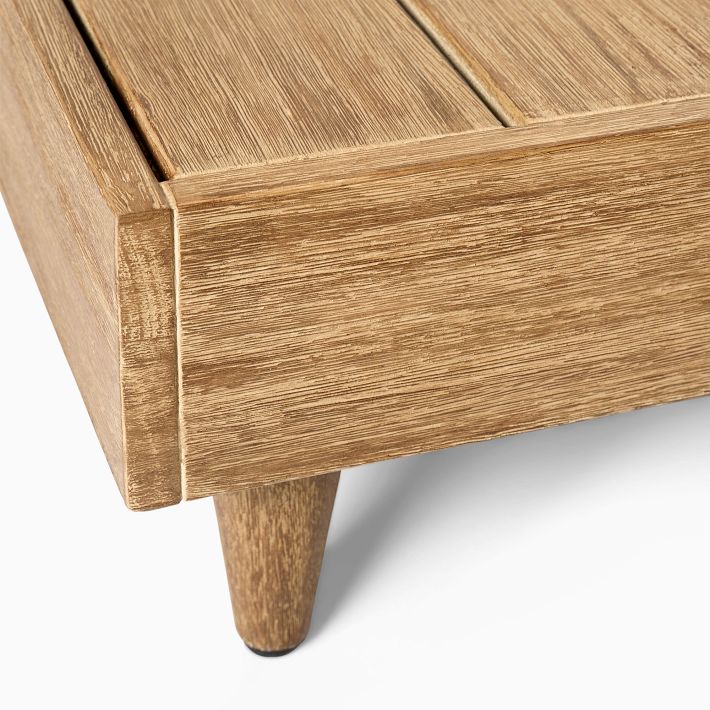 Portside Low Outdoor Coffee Table (31") | West Elm