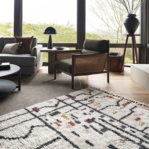 Zigzag Sketch Rug | West Elm