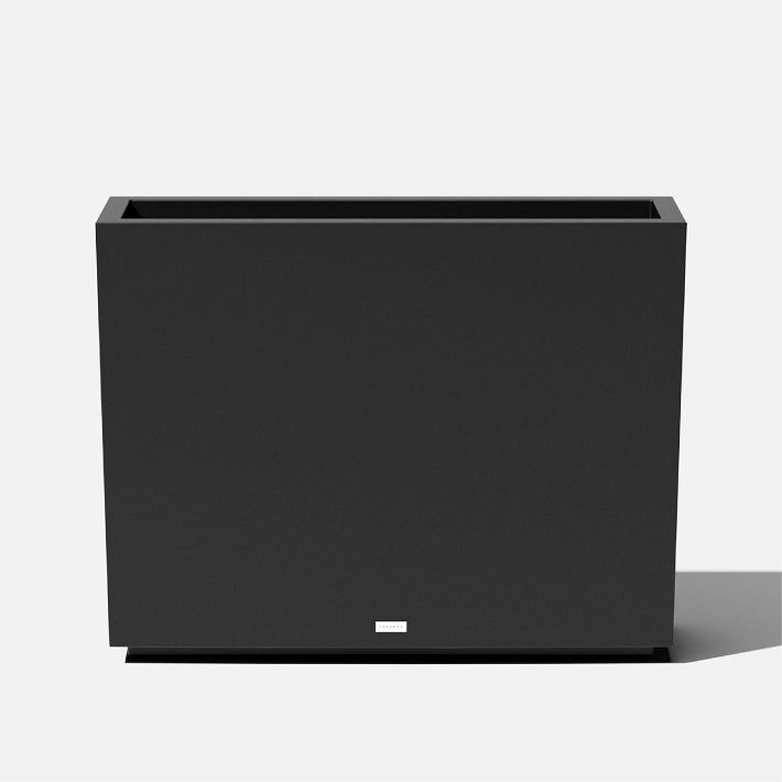 Veradek Block Series Indoor/Outdoor Plastic Span Planters | West Elm