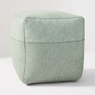 Cotton Canvas Pouf | West Elm